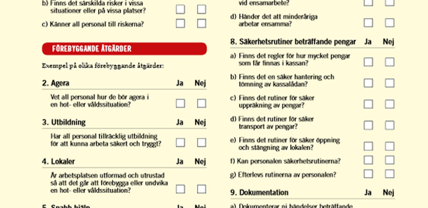 Kartlägg Riskerna För Hot Och Våld I Arbetsmiljön Adi 553 Broschyr
